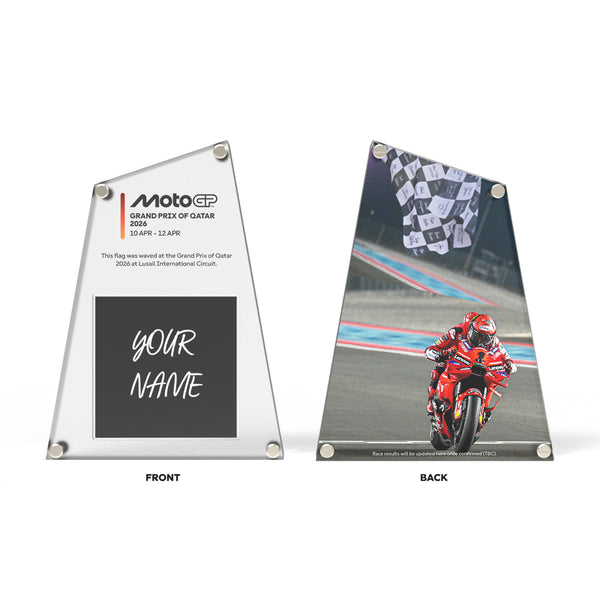 Own the Chequered Flag - Qatar GP 2026