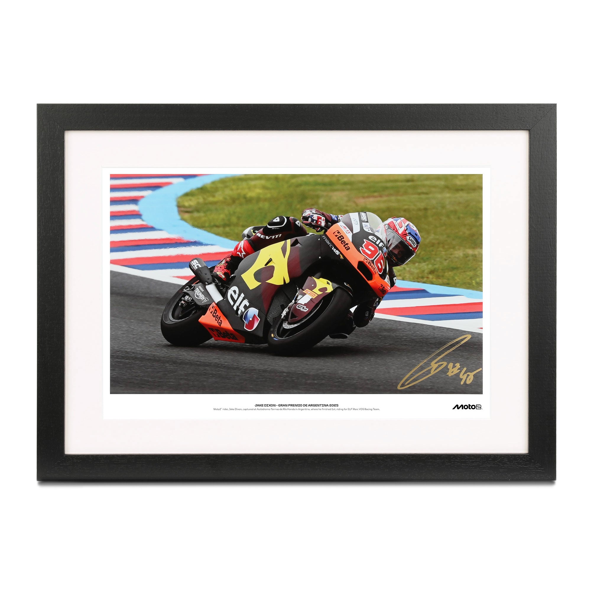 Jake Dixon Signed Photo - Argentina GP 2025