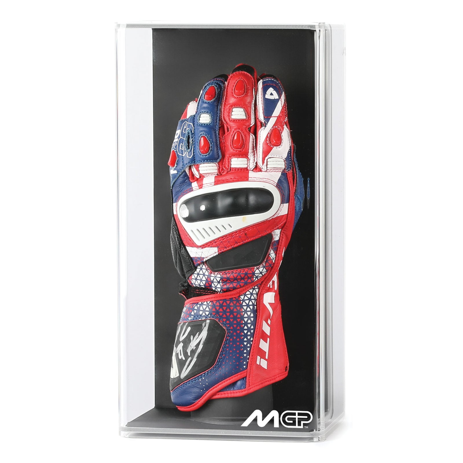 Signed Race Used Gloves