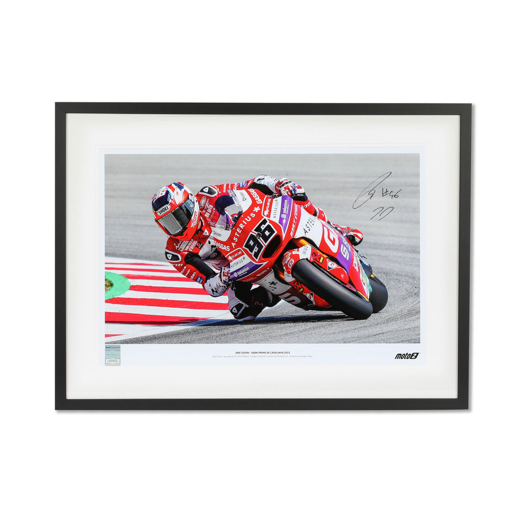 Jake Dixon 2023 Signed Photo – Catalunya GP